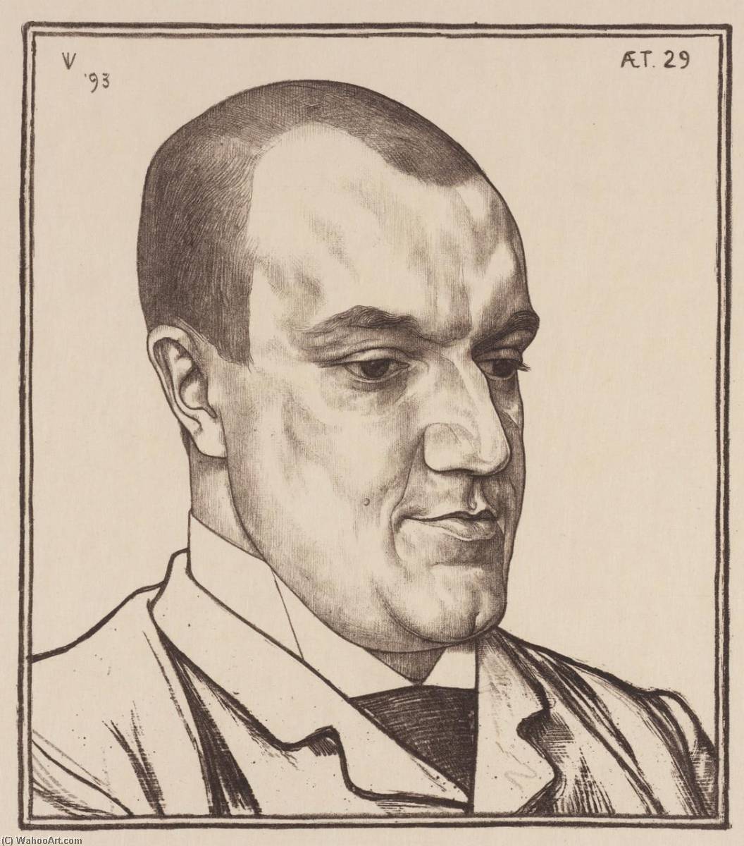 Reproductions D'art Lodewijk van Deyssel de Jan Veth (1864-1925 ...