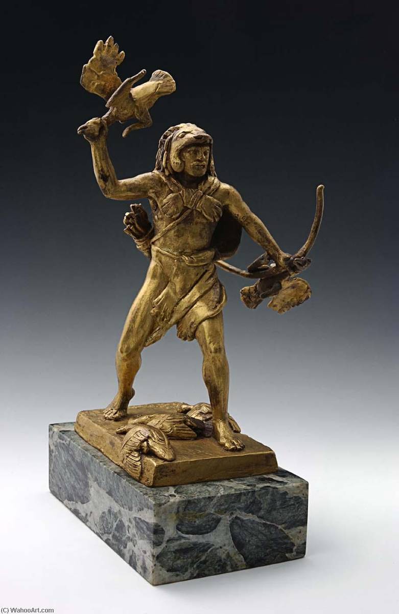 Reproductions De Peintures Hercules et les oiseaux symphaliens, 1955 de ...