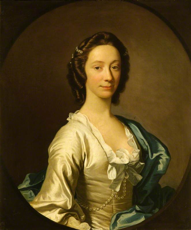 Reproductions D'art De Musée Jean, Lady Banff, 1747 de Allan Ramsay ...
