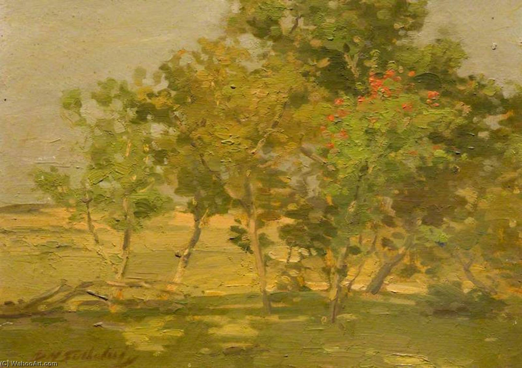 Reproductions De Peintures Noon de David Macbeth Sutherland (Inspiré ...