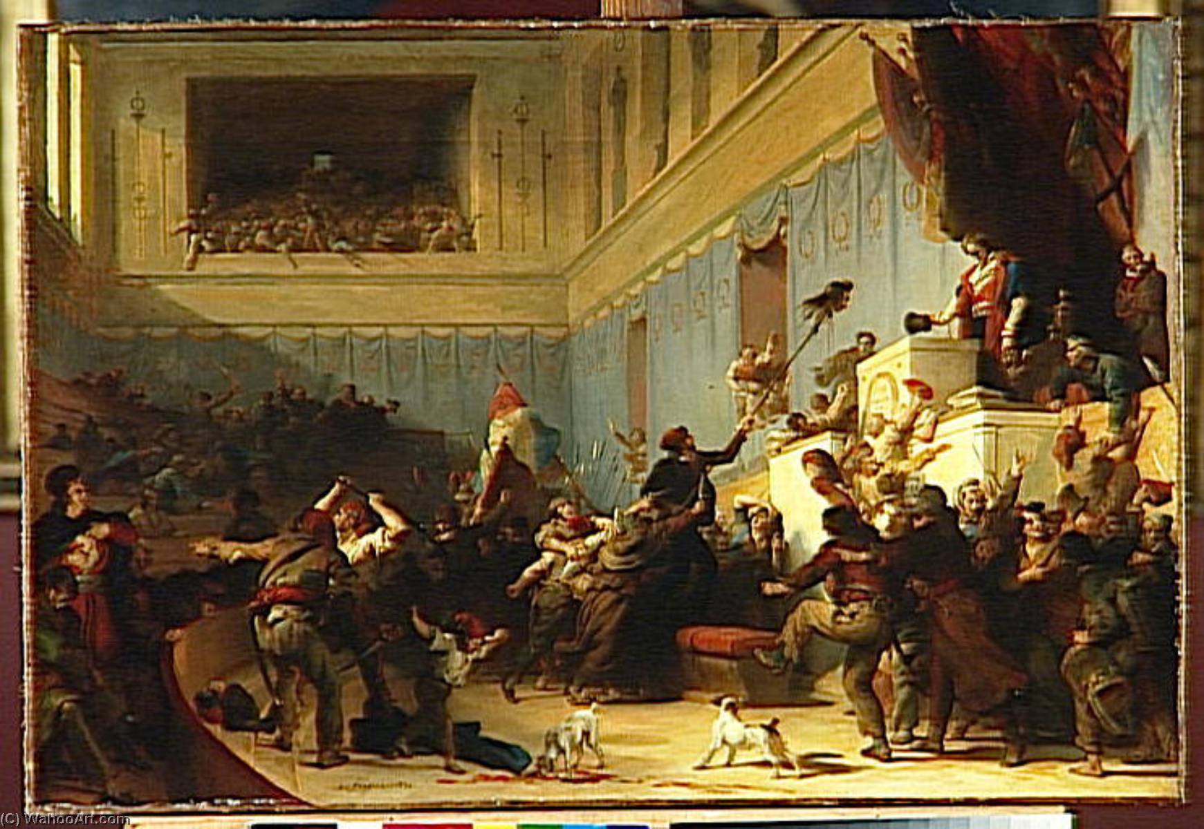 Obtenir Reproductions De Peintures BOISSY D`ANGLAS SALUANT LA TETE DE ...