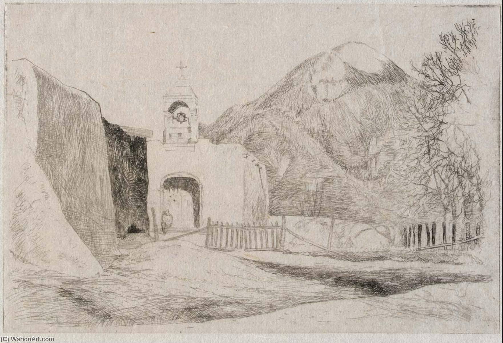 Reproductions D'art Mission Église, 1927 de Howard Cook (Inspiré par ...