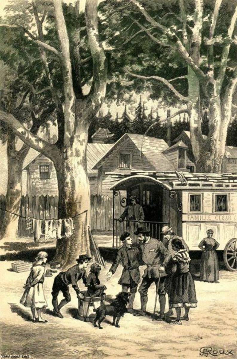 Commander Reproductions D'art , 1890 de George Roux (1853-1929 ...