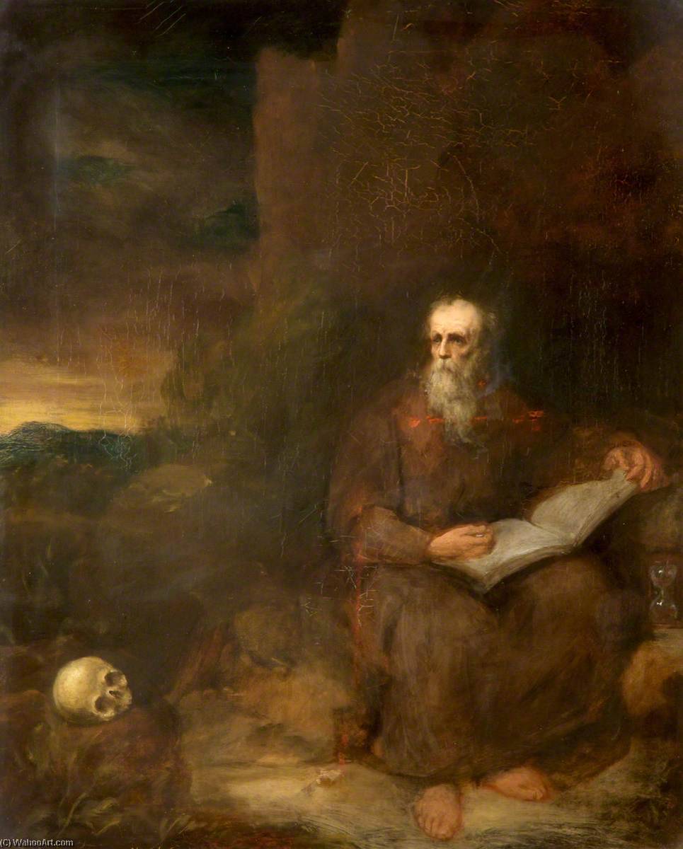 Commander Reproductions D'art La recluse de Thomas Robson (1798-1871 ...