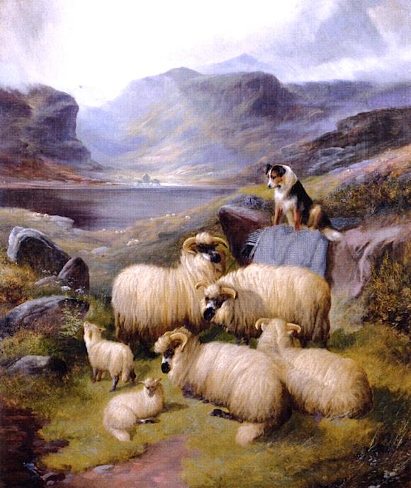 Commander Reproductions D'art Garder le verrou de John Joseph Barker ...