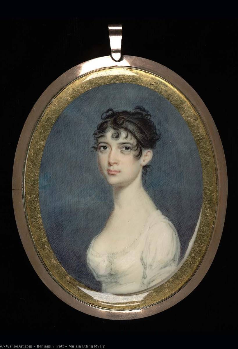 Achat Réplique De Peinture Miriam Etting Myers, 1805 de Benjamin Trott ...