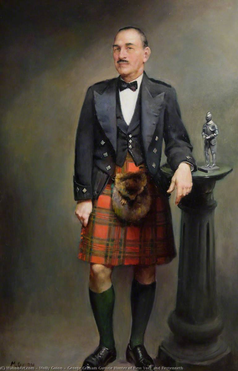 Achat Réplique De Peinture George Graham Guthrie Hunter de New York et Restenneth de Molly Guion ...