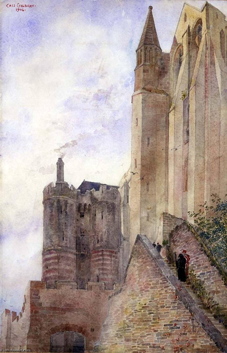 Acheter Reproductions D'art De Musée Mont Saint Michel, France, 1906 de ...